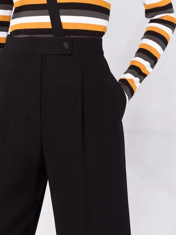 Emporio Armani High-waist Wide-leg Trousers