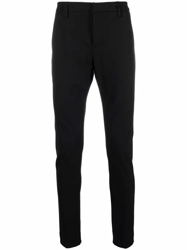 DONDUP Slim-cut Cotton Trousers