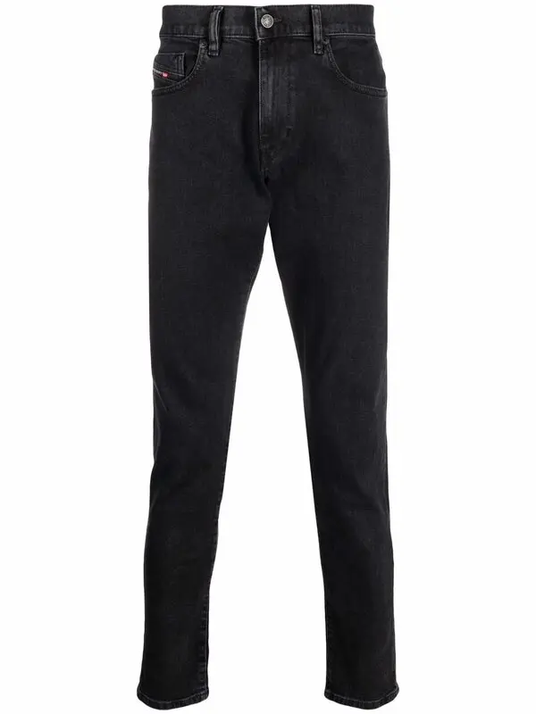 DIESEL® D-strukt Slim-fit Jeans - 02 Black