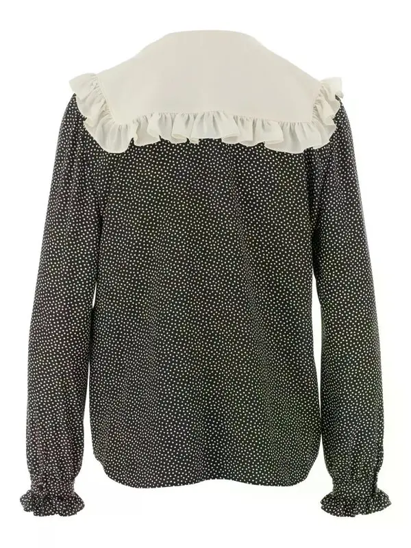 Saint Laurent Polka-dot Blouse