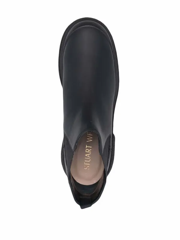 STUART WEITZMAN Charli Platform Ankle Boots - Black