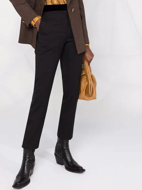 Sandro Pressed-crease Tailored Trousers