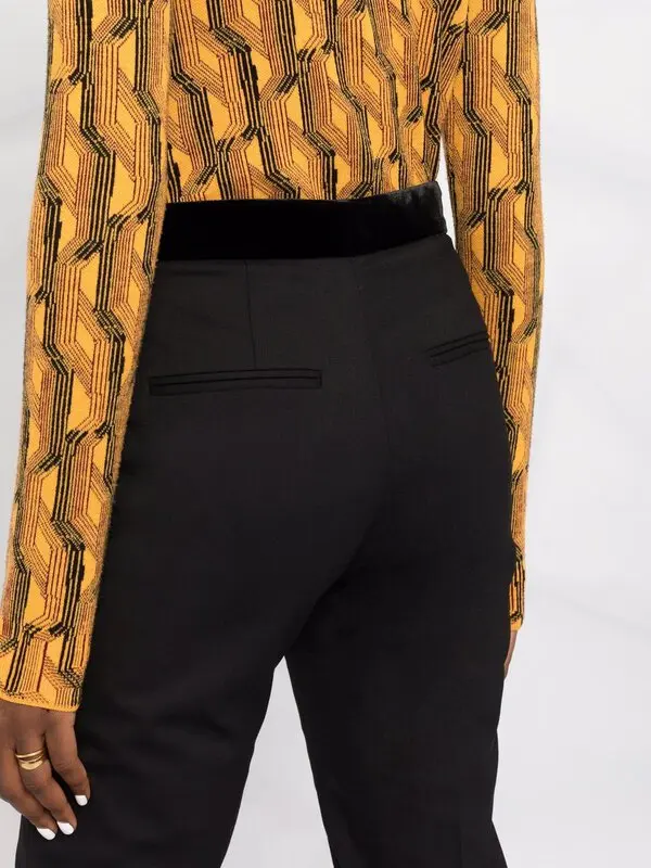 Sandro Pressed-crease Tailored Trousers