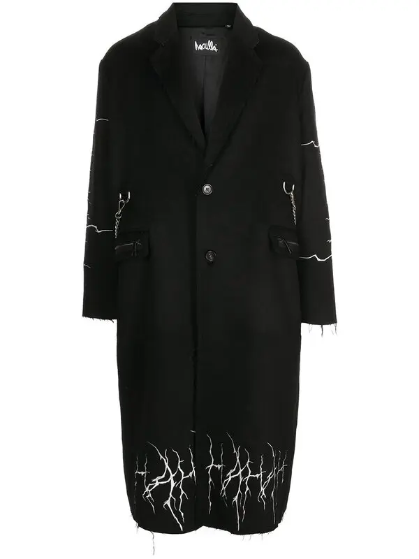 HACULLA. Embroidered Mid-length Coat
