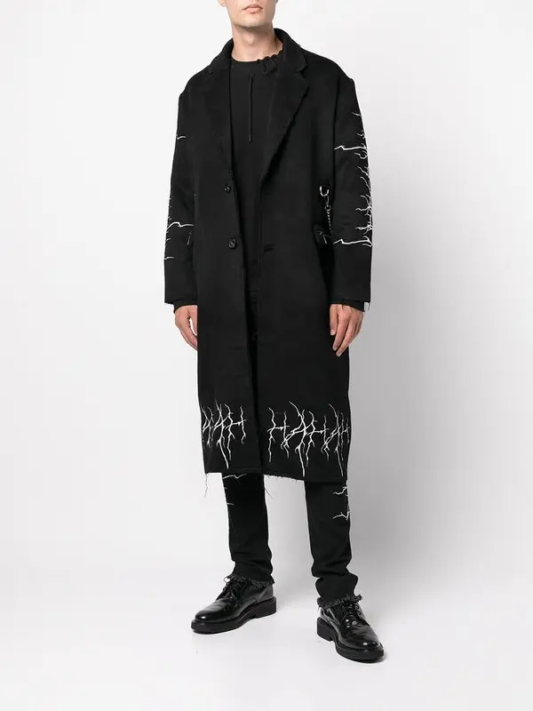 HACULLA. Embroidered Mid-length Coat