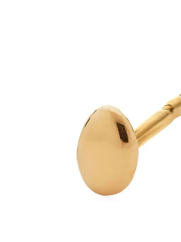 Monica Vinader Mini Nura Nugget Stud Earrings - Gold