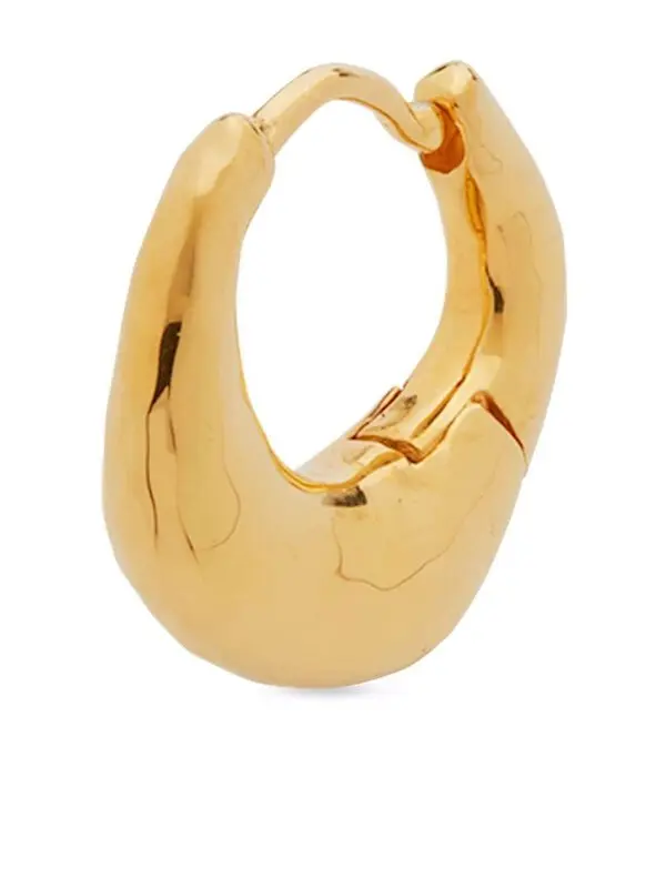 Monica Vinader Deia Huggie Hoop Earrings - Gold