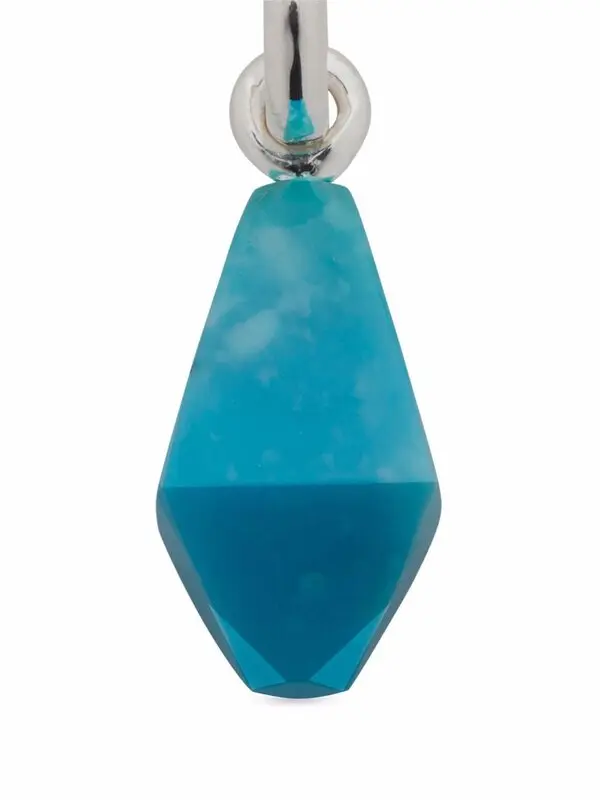 Monica Vinader Geometric Gemstone Pendant Charm