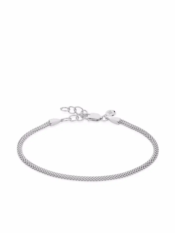 Monica Vinader Heirloom Woven Bracelet - Silver
