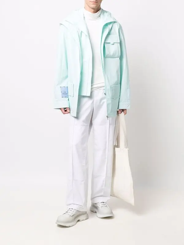 Alexander McQueen Multi-pocket Hooded Jacket