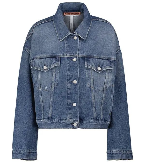Acne Studios Denim Trucker Jacket - Blue