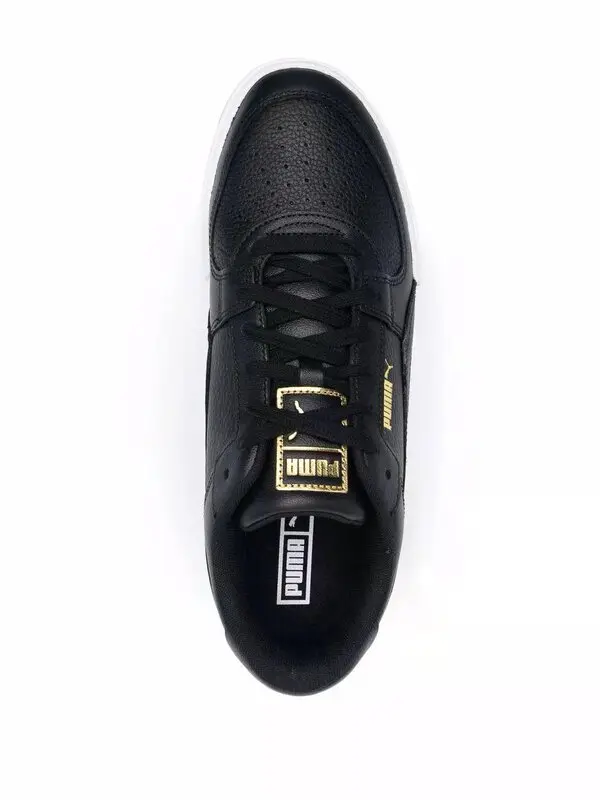 PUMA Logo-print Leather Sneakers