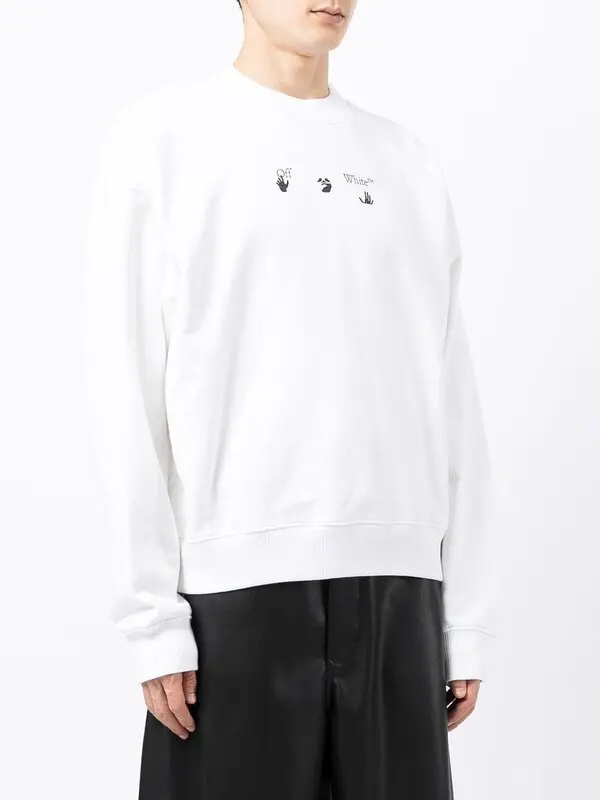 Off-White Spray Marker Arrows Sweatshirt
