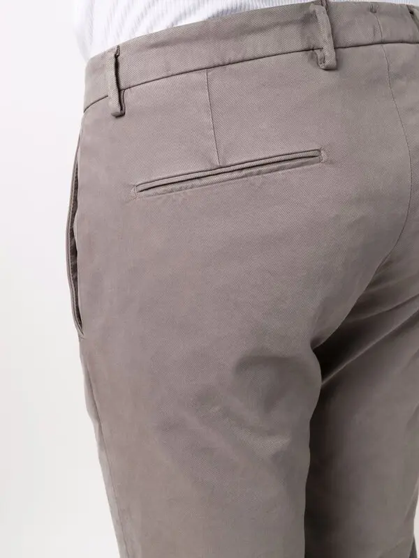 BRIGLIA 1949 Straight-leg Chino Trousers - Grey
