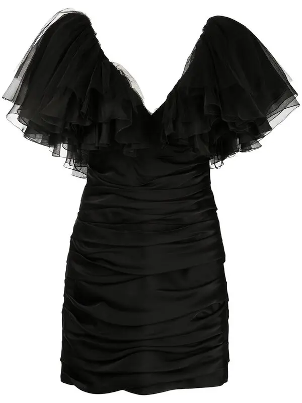 Khaite Carmen V-neck Dress