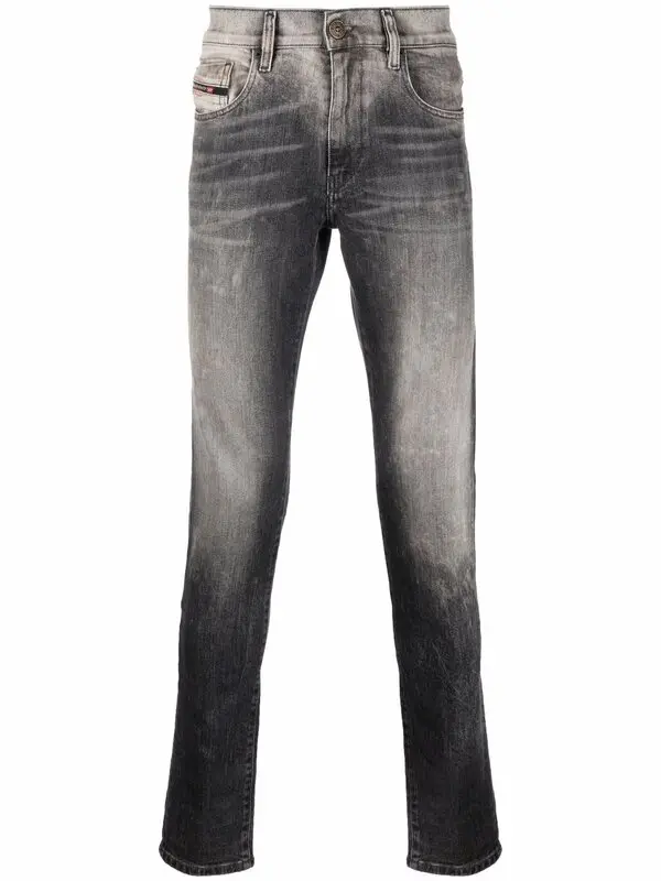 DIESEL® D-strukt Slim-fit Jeans - Grey