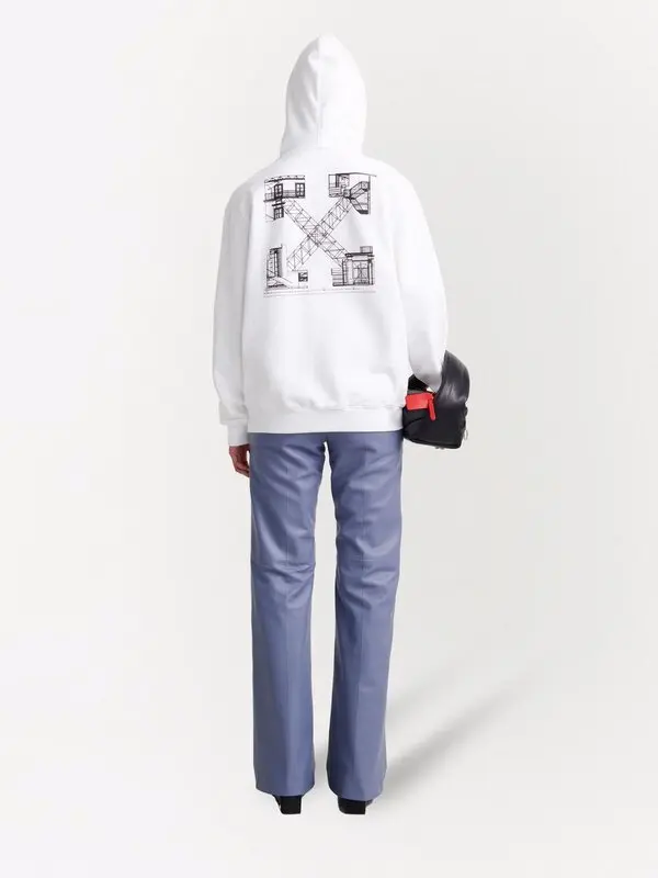 Off-White Palace Arrow Print Hoodie