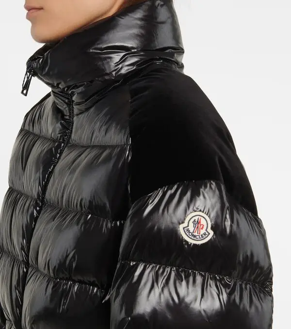 Moncler Celepine Nylon Down Jacket - Black