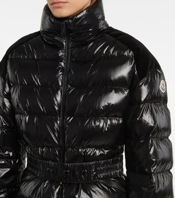 Moncler Celepine Nylon Down Jacket - Black