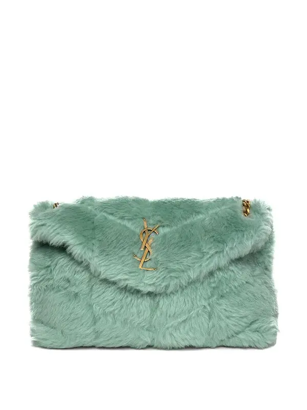 Saint Laurent Small Loulou Bag Ice Mint