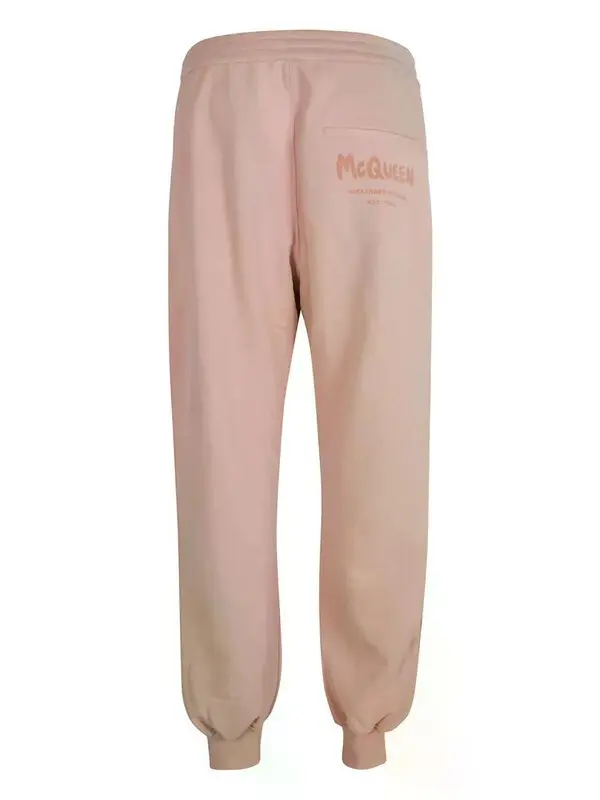 Alexander McQueen Logo Track Pants - Pink