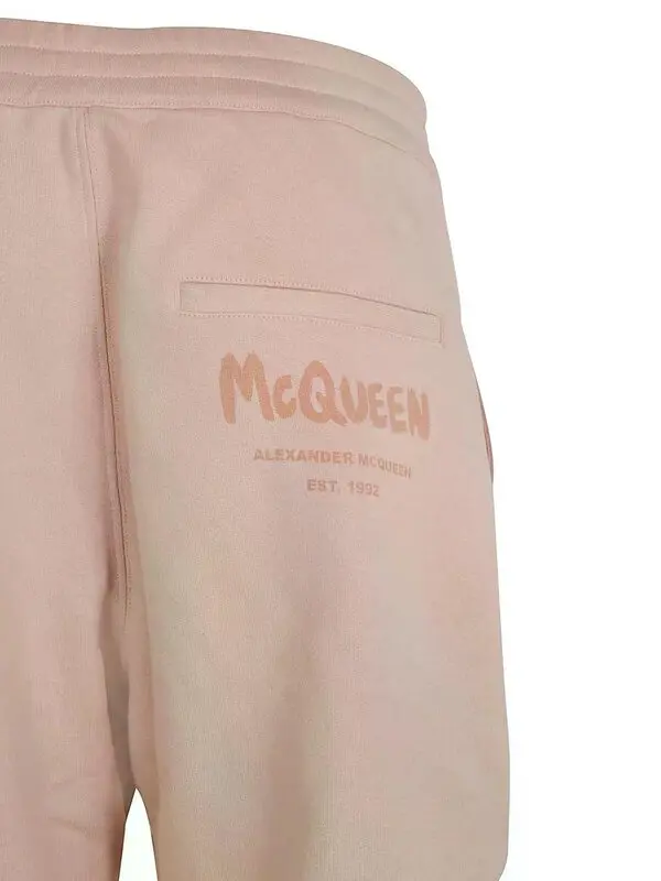 Alexander McQueen Logo Track Pants - Pink