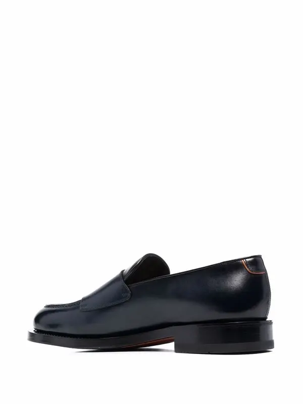 Santoni Double-buckle Monk Shoes