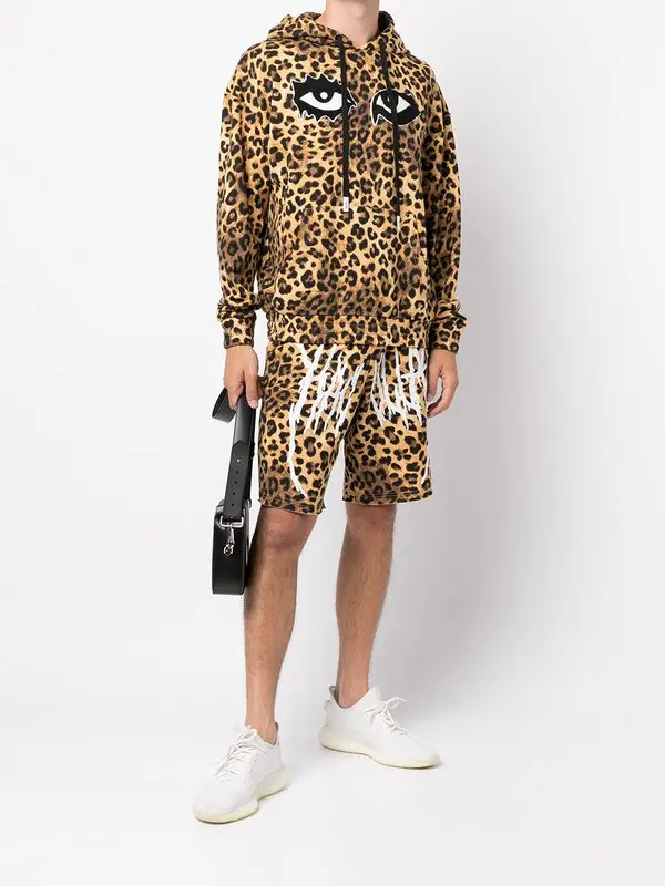 HACULLA. Eye-print Leopard Hoodie