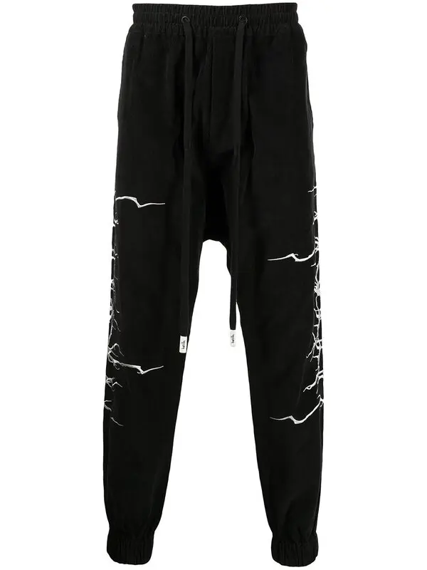 HACULLA. Fallen Angel Print Trackpants