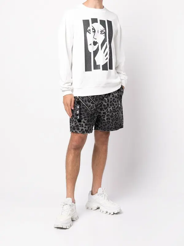 HACULLA. Broken Witch Graphic Print Sweatshirt