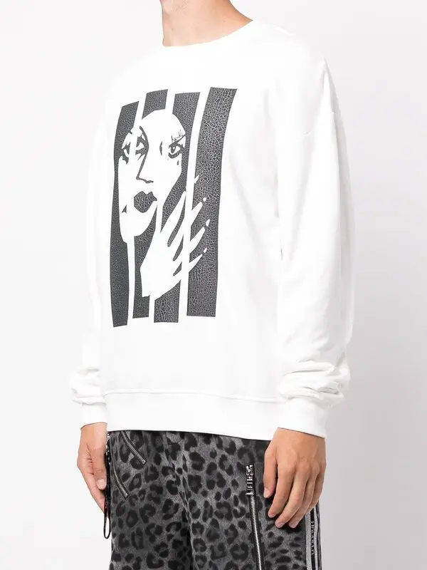 HACULLA. Broken Witch Graphic Print Sweatshirt