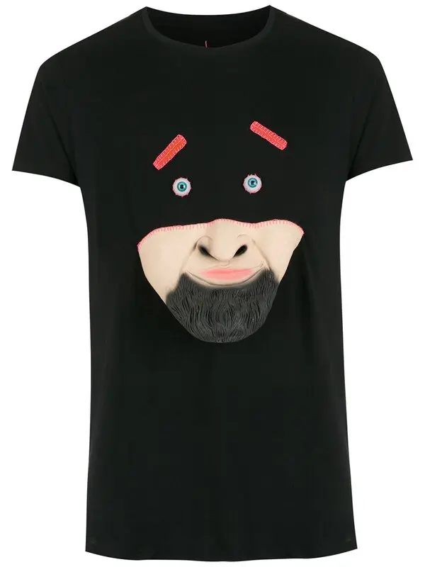 AMIR SLAMA Graphic-print Cotton T-shirt