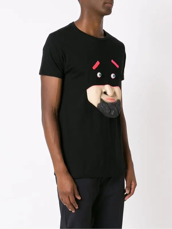 AMIR SLAMA Graphic-print Cotton T-shirt