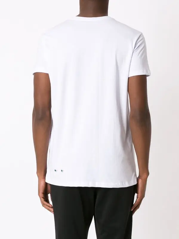 AMIR SLAMA Appliqué Cotton T-shirt
