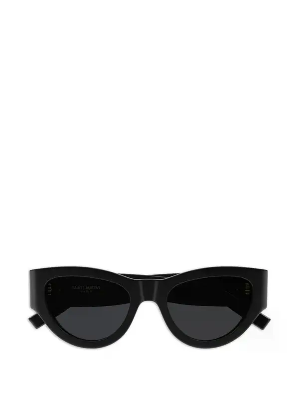 Saint Laurent Oval-frame Sunglasses - Black