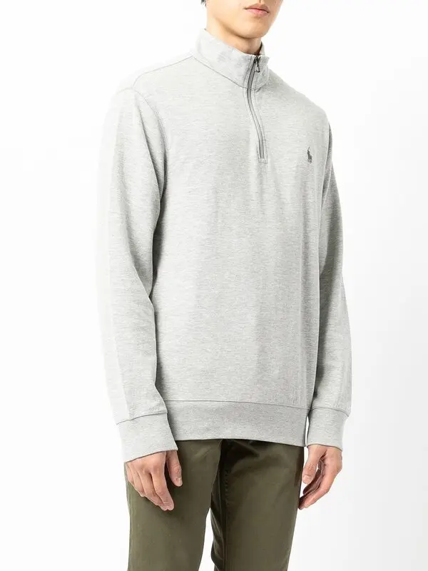 Polo Ralph Lauren Embroidered Logo Sweatshirt - Grey