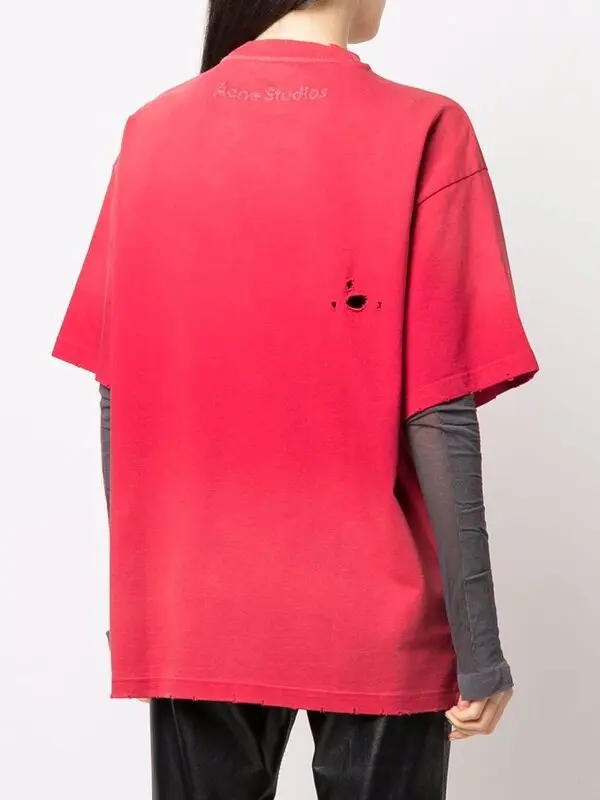 Acne Studios Tonal Stitching Details T-shirt