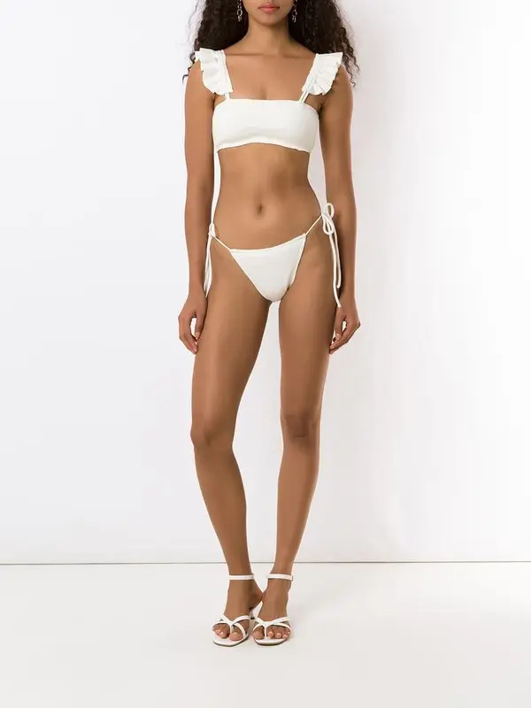 CLUBE BOSSA Malgosia Bikini Bottom - White