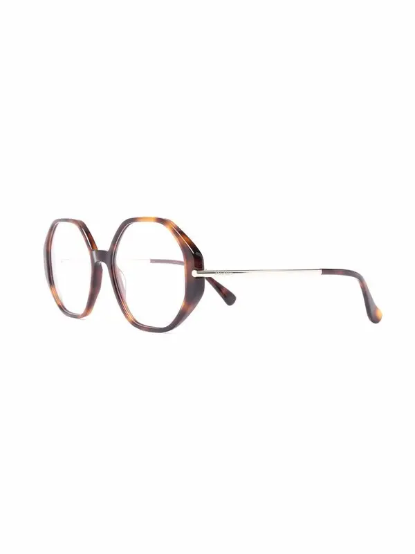 Max Mara Hexagonal Eyeglasses