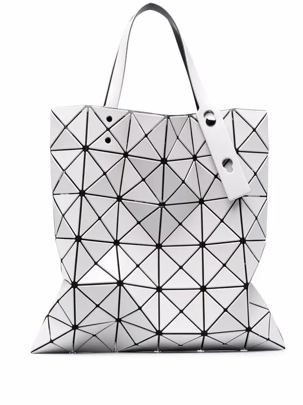 Issey Miyake Lucent Prism-paneled Tote Bag - Grey