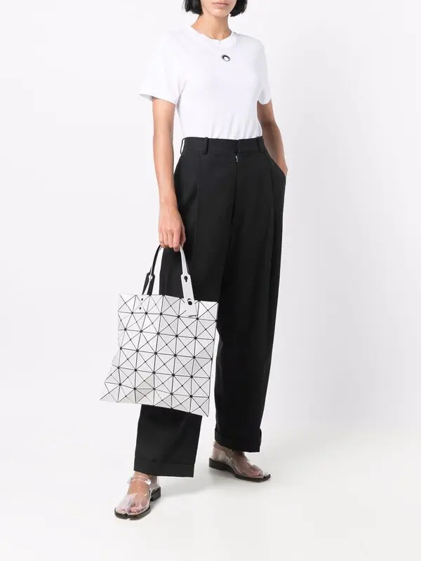 Issey Miyake Lucent Prism-paneled Tote Bag - Grey