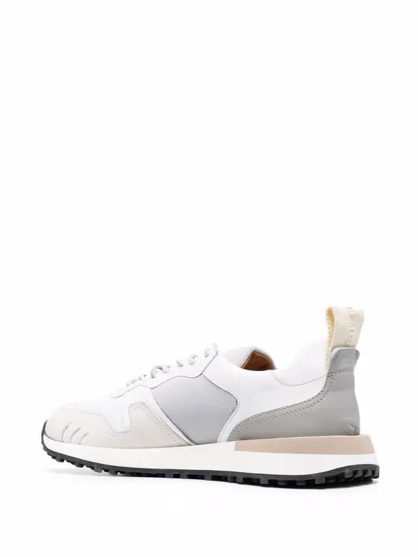 BUTTERO® Panelled Leather Sneakers