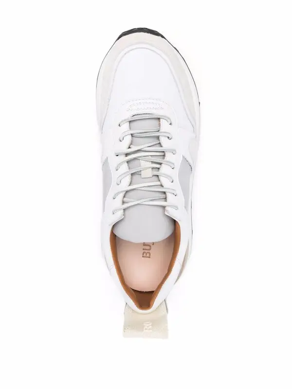 BUTTERO® Panelled Leather Sneakers