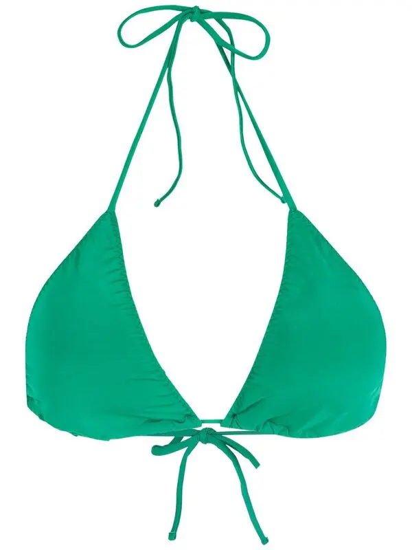 CLUBE BOSSA Aava Triangle Bikini Top - Green