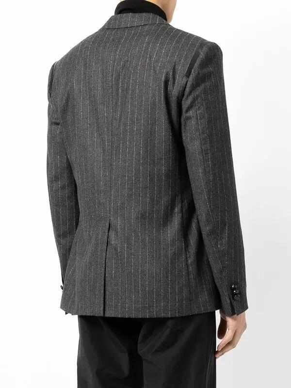 FERRAGAMO Leather-trim Suit Jacket