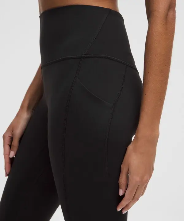 Lululemon High-rise Pant With Pockets 28 - Black