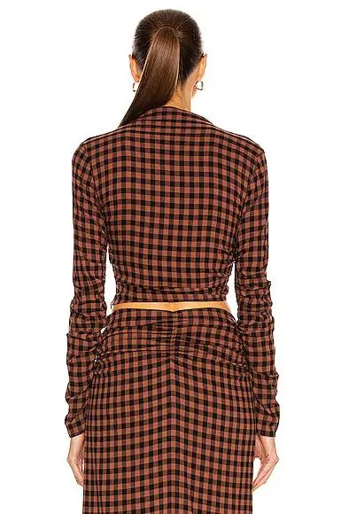 A.L.C. Oryn Top In Brown