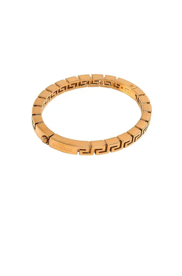 Versace Tone Brass Bracelet - Gold