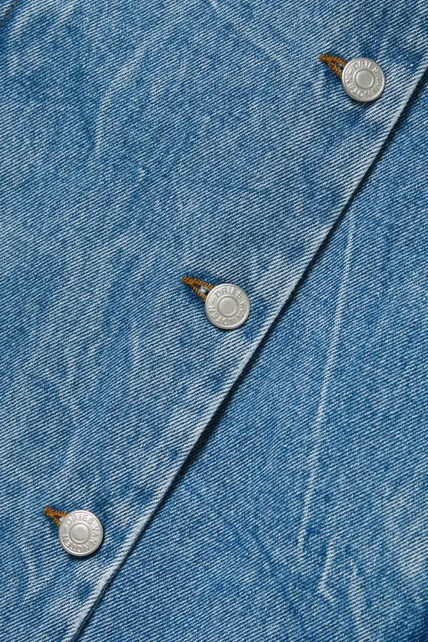 Dries Van Noten Oversized Denim Vest