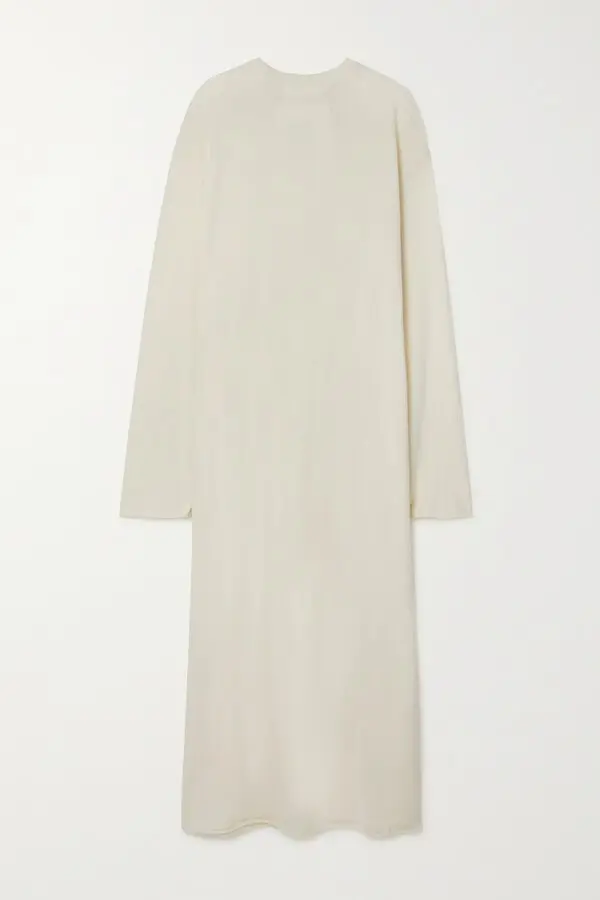 Extreme Cashmere N°192 Scoop Cashmere-blend Maxi Dress